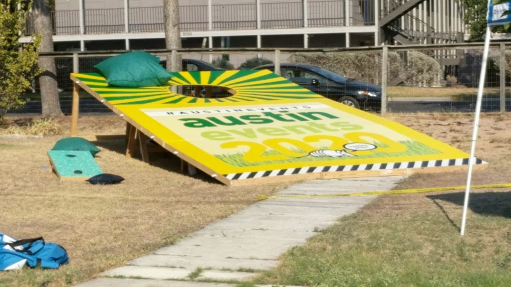 Experimental Event: Giant Cornhole • IRL Experience Design