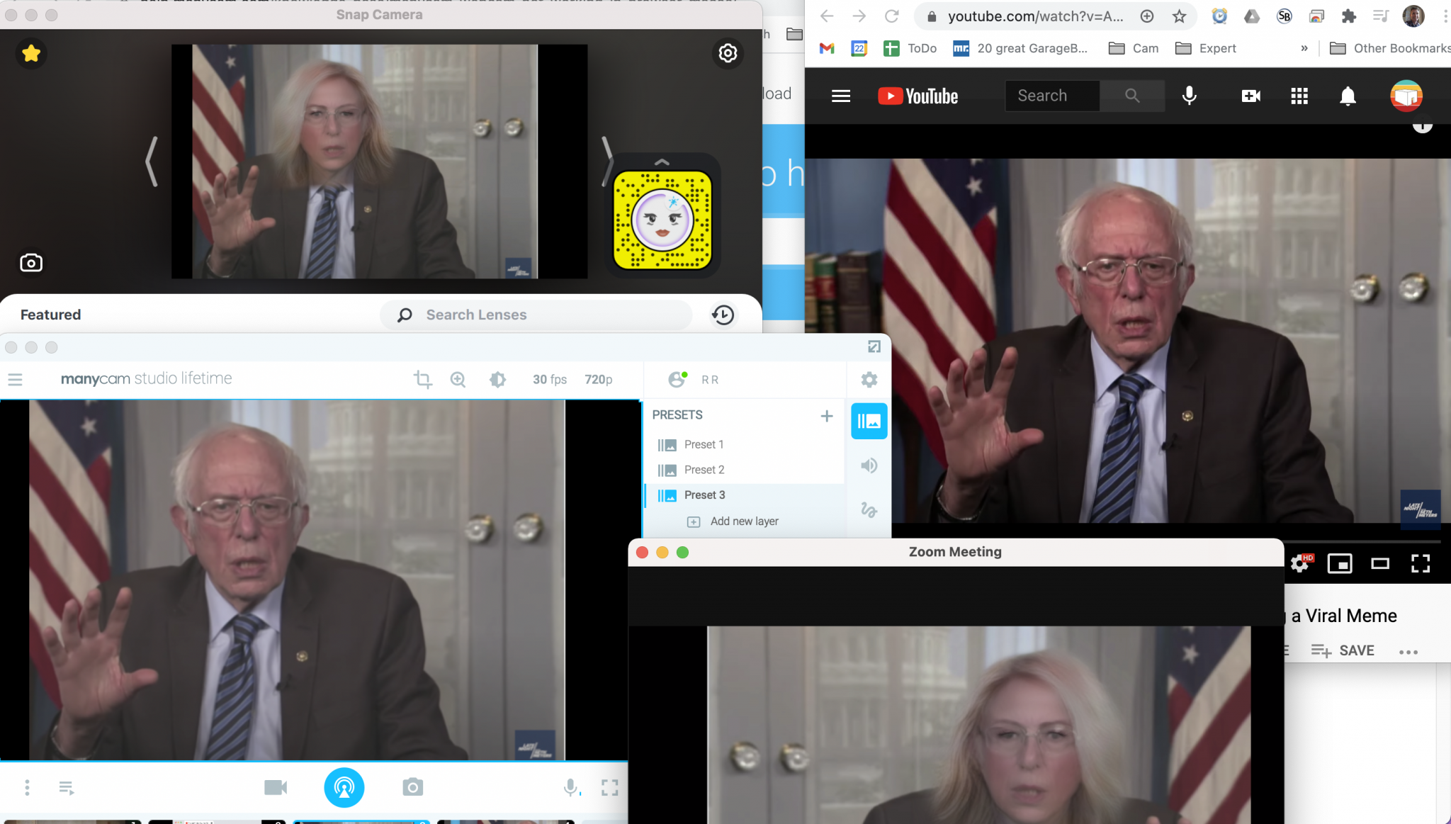 How to Apply SnapCam Effects to Other Zoom Participants • IRL ...
